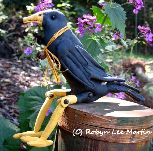 Pdf Pattern Crow Primitive Doll Sewing Pattern on Luulla