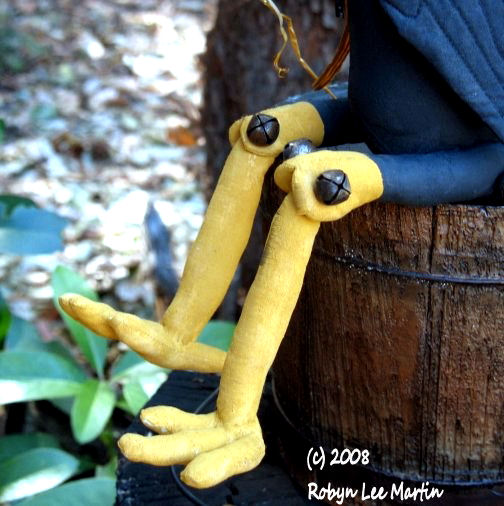 PDF Pattern Crow Primitive Doll Sewing Pattern on Luulla